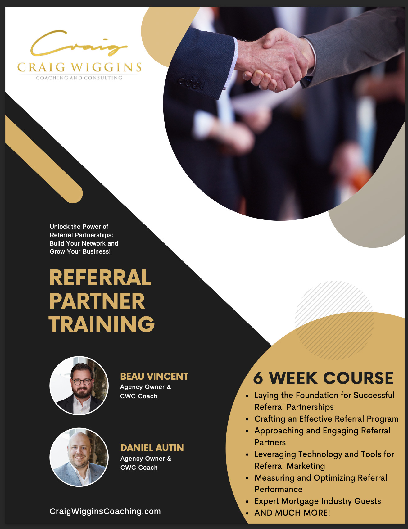 Referral Partner Training Master Class – Craig Wiggins Coaching ...